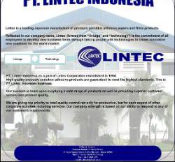 Pt Lintec Indonesia - Perumperindo.co.id